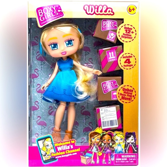 Toys | Toy Boxy Girls Willa Doll 4 Packages With 12 Fashion Surprises ...